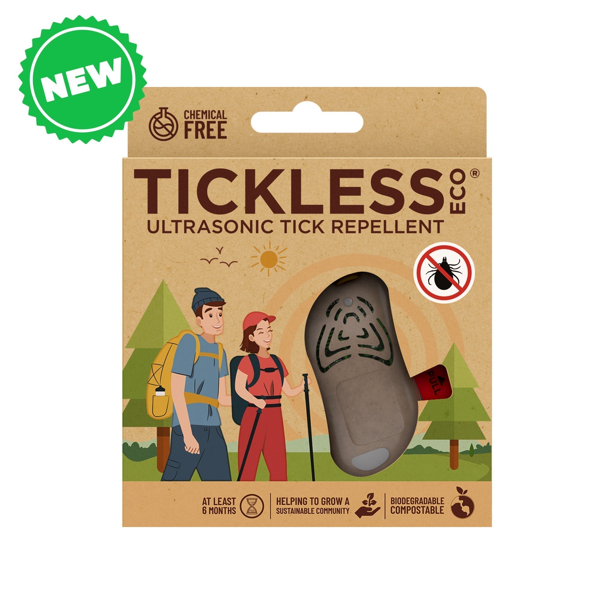 TICKLESS® ECOHuman - Chemical-free, ultrasonic tick repellent in biode – TicklessUSA