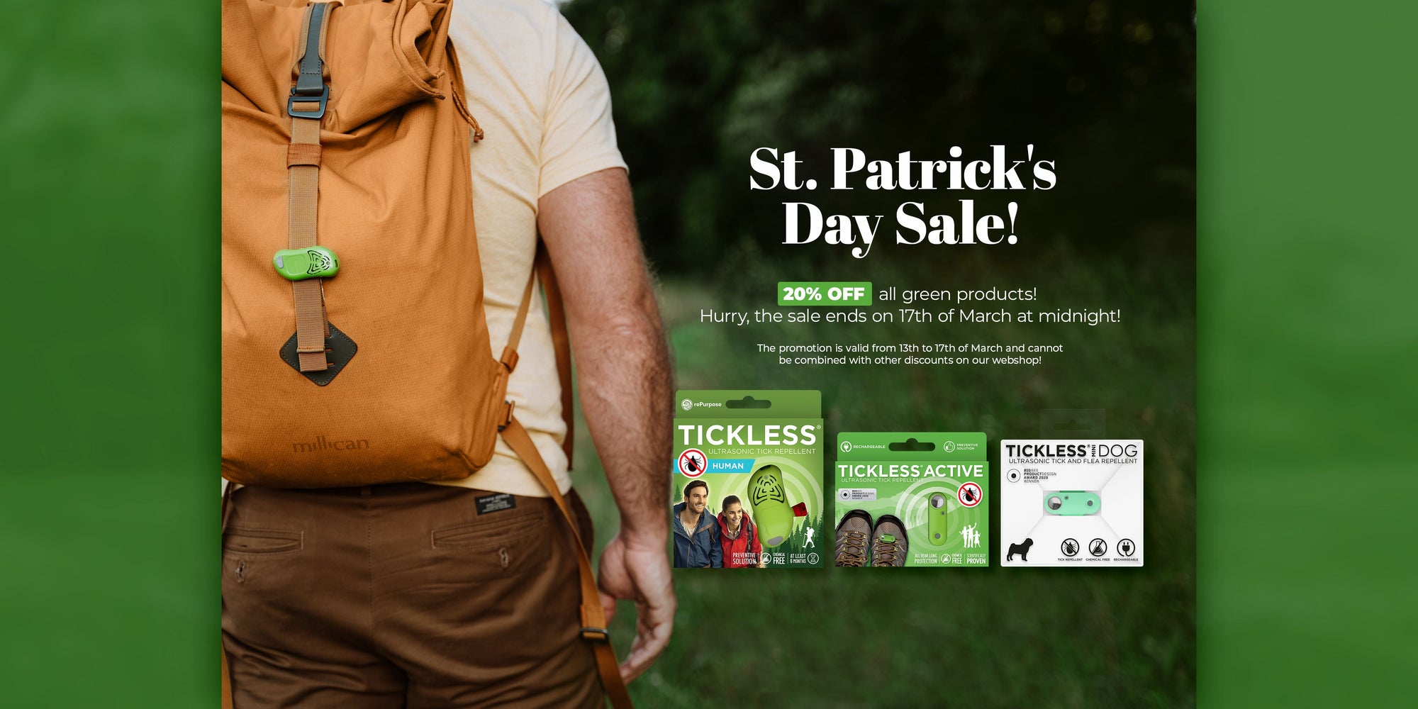 Official Tickless USA Chemical-Free Ultrasonic Tick Repeller – TicklessUSA