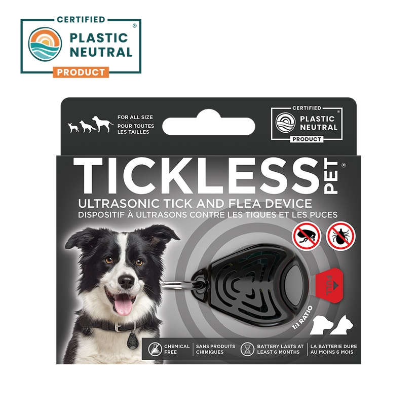 TICKLESS® Pet - Chemical-free, ultrasonic tick and flea device for pet ...