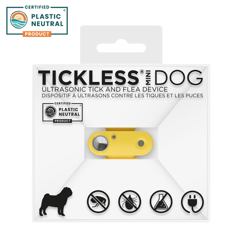 TICKLESS® Mini Dog - Chemical-Free, ultrasonic tick and flea device, r ...