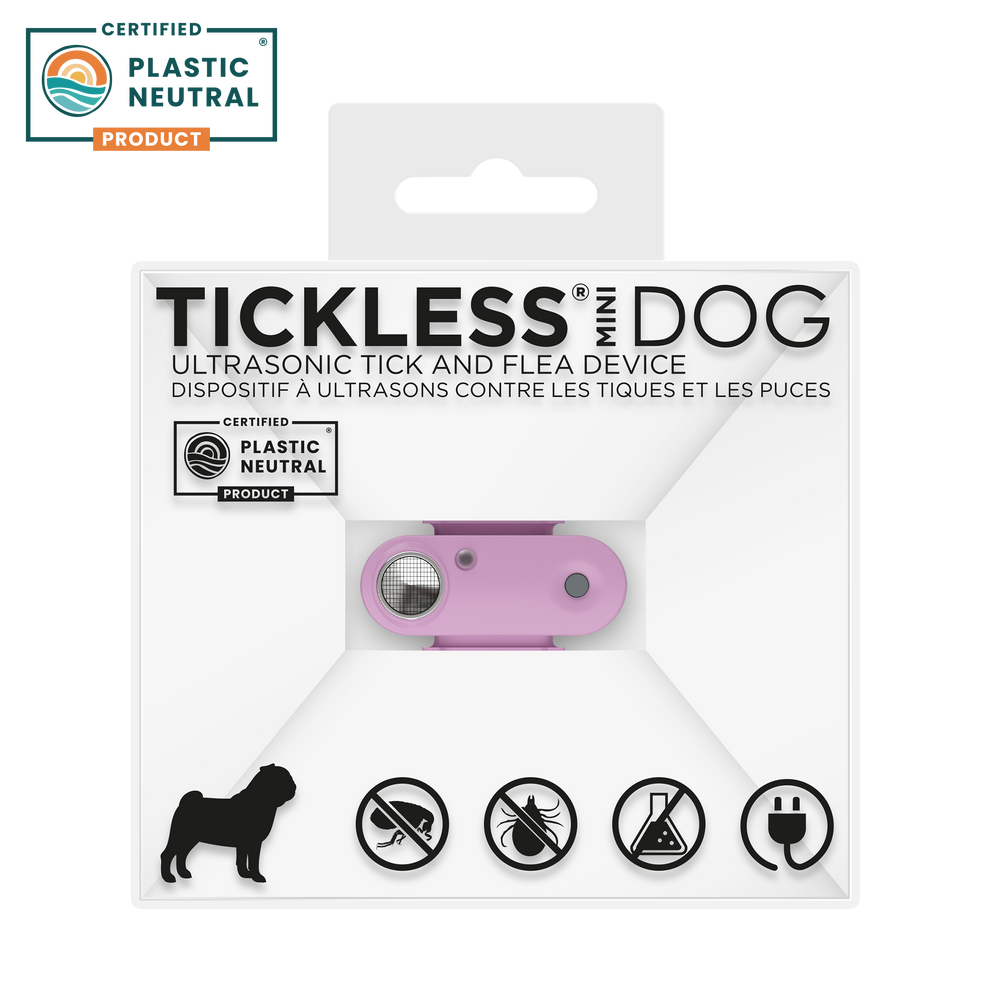 TICKLESS® Mini Dog - Chemical-Free, ultrasonic tick and flea device, r ...