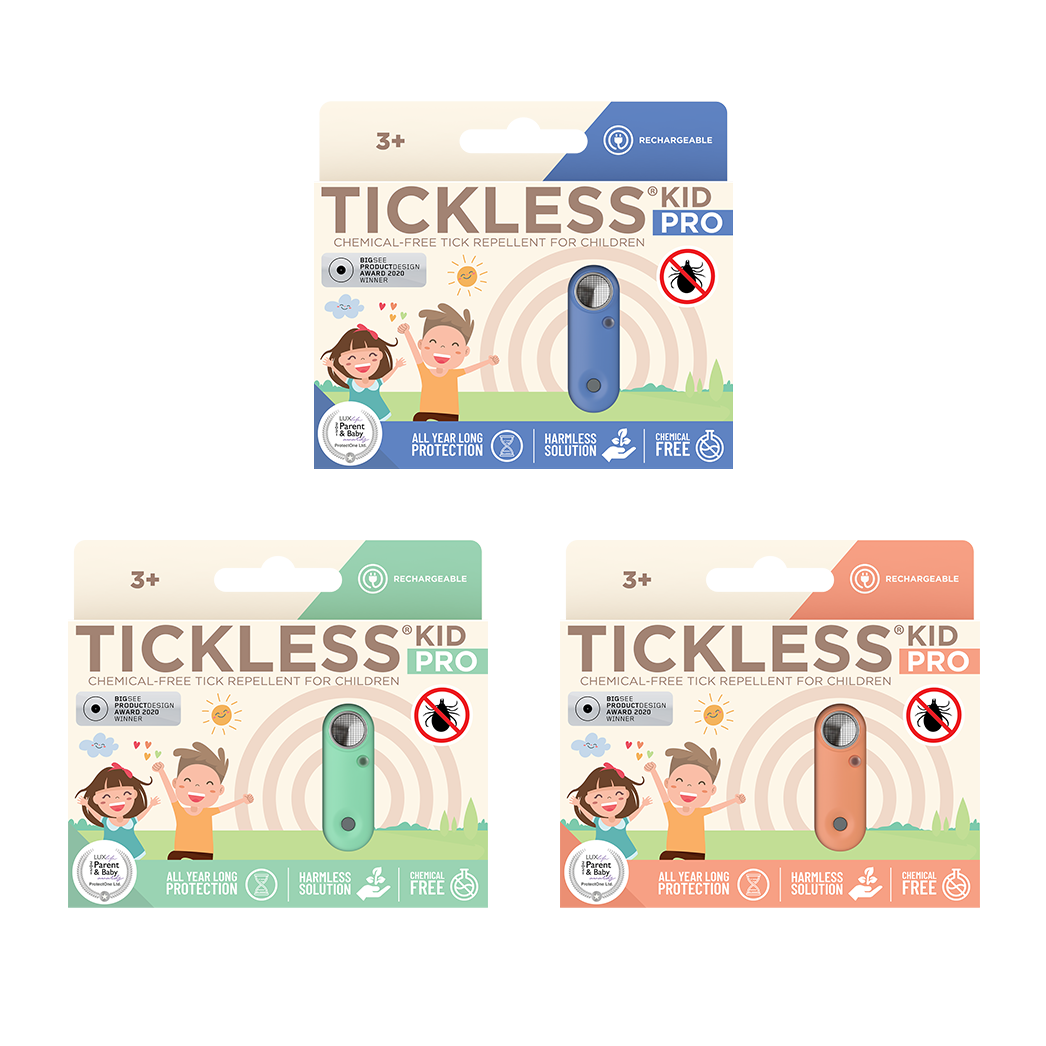 TICKLESS® KidPRO - Ultrasonic Rechargeable Tick Repellent for Children ...